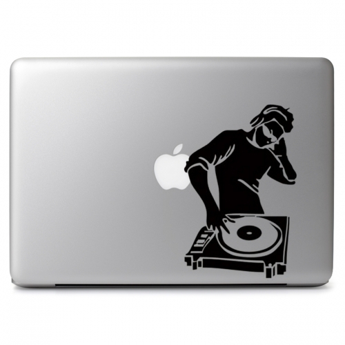 DJ Music Turntable Controller Decal Sticker for Macbook Laptop Car ...