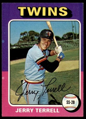 1975 Topps #654 Jerry Terrell Near Mint or Better Twins ID: 204307 | eBay