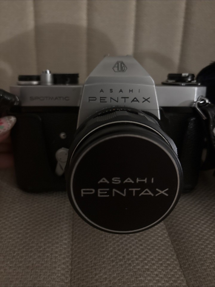 Asahi Pentax MX Silver Spotmatic 35mm Film Camera with Case | eBay