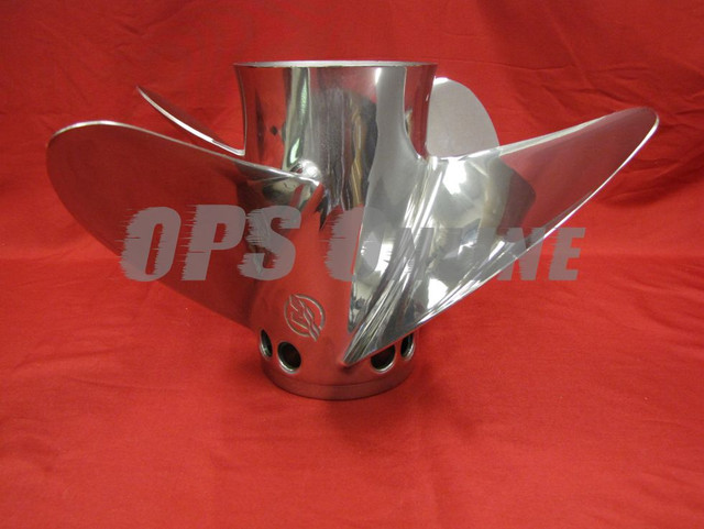 Mercury Marine Fury 4 Propeller 4blade SS 14.5dia 23p RH Comp Serie 48 ...