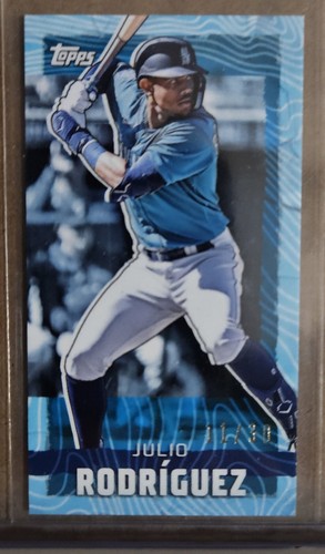 2023 TOPPS RIP BASEBALL JULIO RODRIGUEZ MINI RIPTIDE /30 COLOR MATCH | eBay