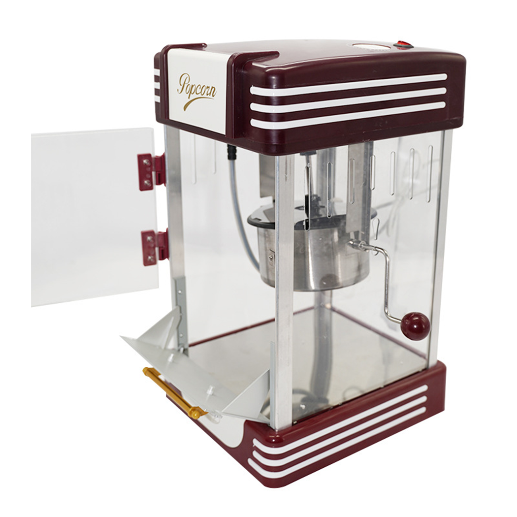 Popcorn Machine Home Cinema Commercial Electric Popcorn Maker Popping ...