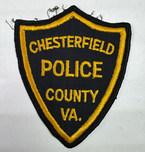 Chesterfield County Police Virginia VA Patch A2 | eBay