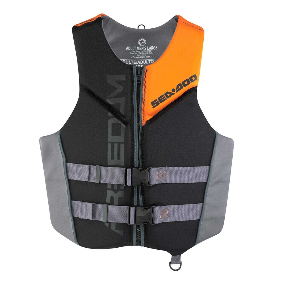 Sea-Doo Freedom Neoprene PFD/Life Vest #285942 - Various Color and ...