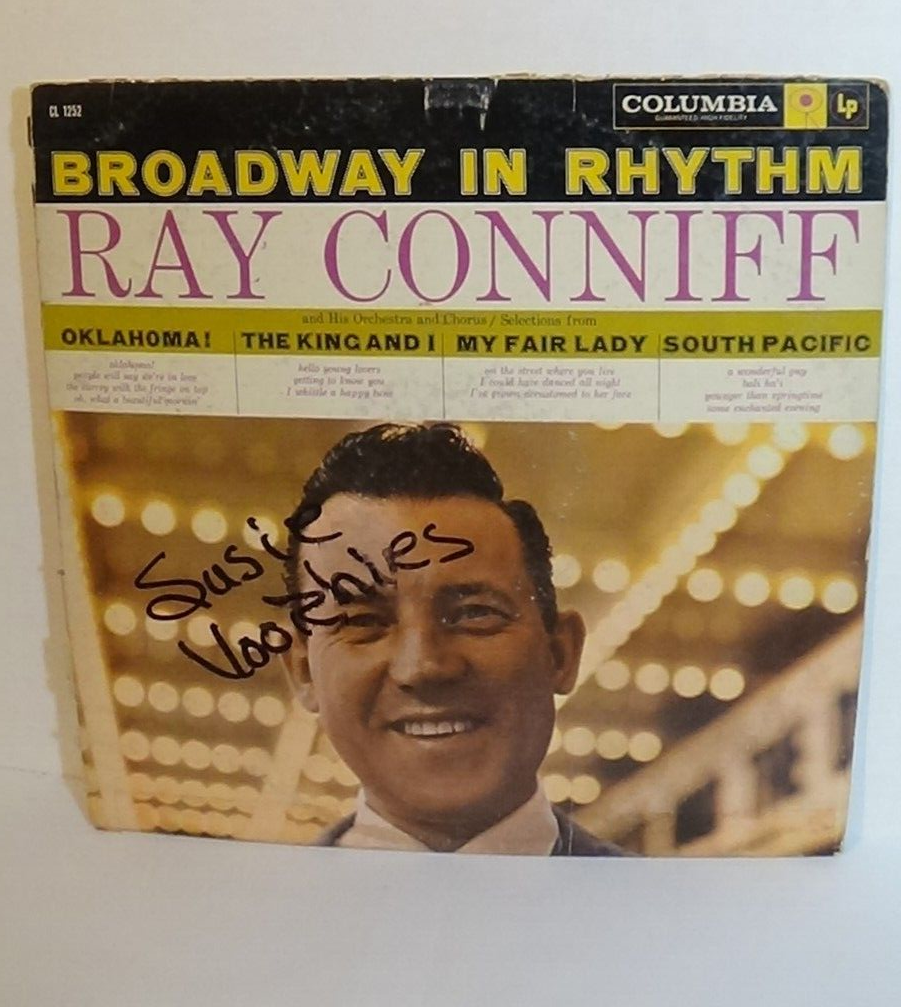 Ray Conniff Broadway in Rhythm 12" Vinyl Record Album LP 1958 Columbia ...