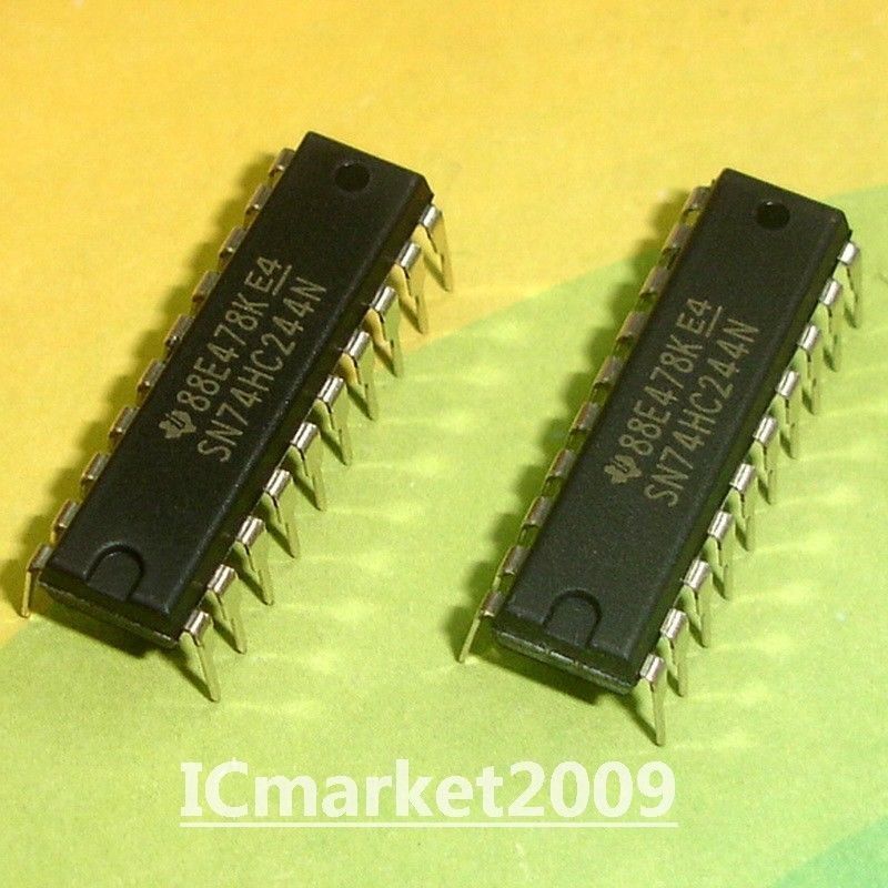 100 PCS SN74HC244N DIP-20 74HC244N 74HC244 Octal Buffers And Line Drivers Chip | eBay
