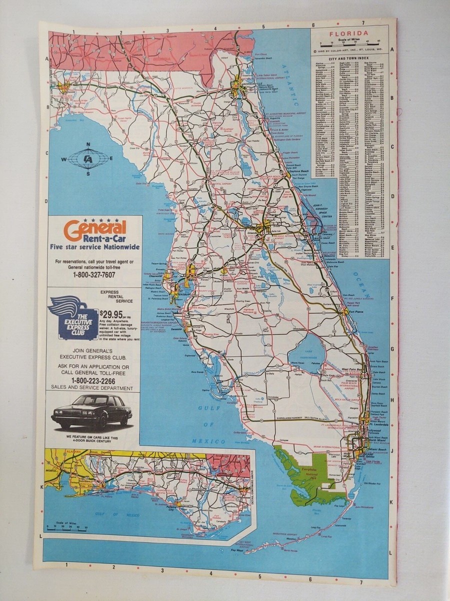 Florida Road Maps Online