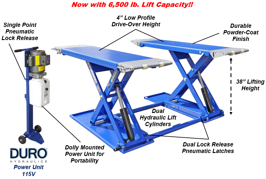 New Best Value Professional 6500 LBS. Portable Mid-Rise Auto Car Frame ...