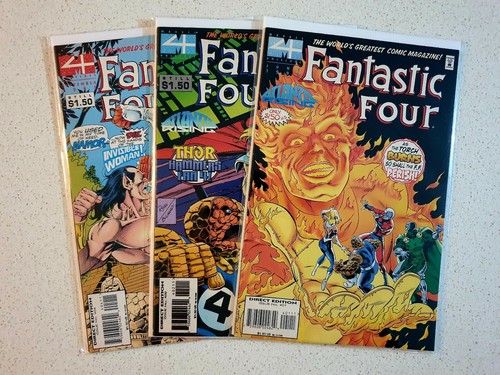Fantastic Four #401, 402, 404 (1995) Marvel Comics in Stock - Combined ...
