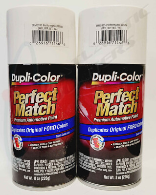 2 Cans of Duplicolor BFM0335 Aerosol Paint for Ford WT, Performance ...