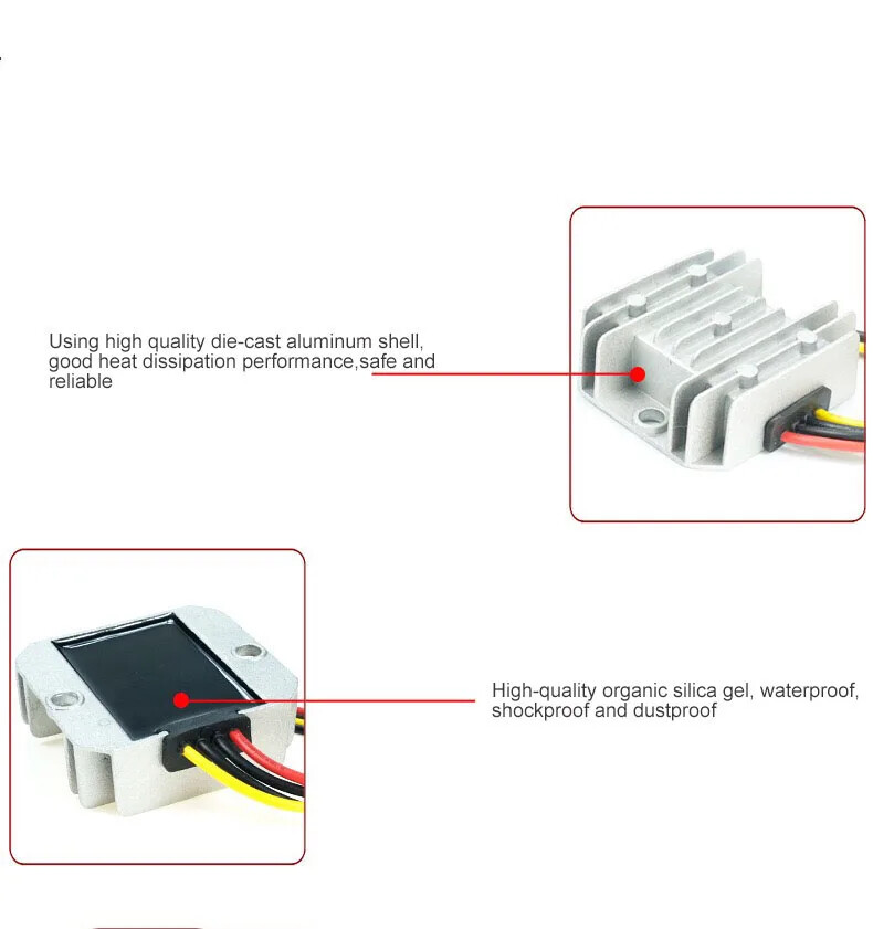 DC 48v to 5v 5A 10A 20A Buck Converter Step-down Module Power Supply ...