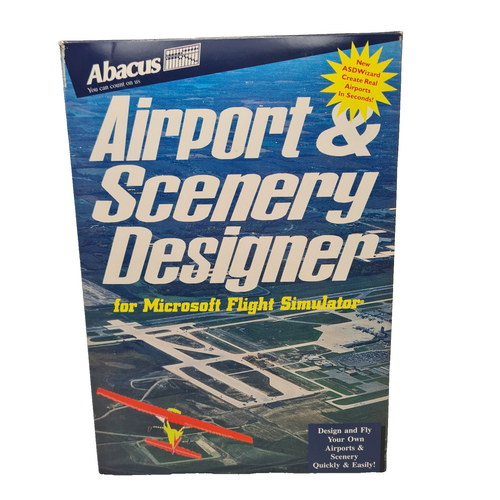 Airport and Scenery Designer For Microsoft Flight Simulator Abacus PC ...