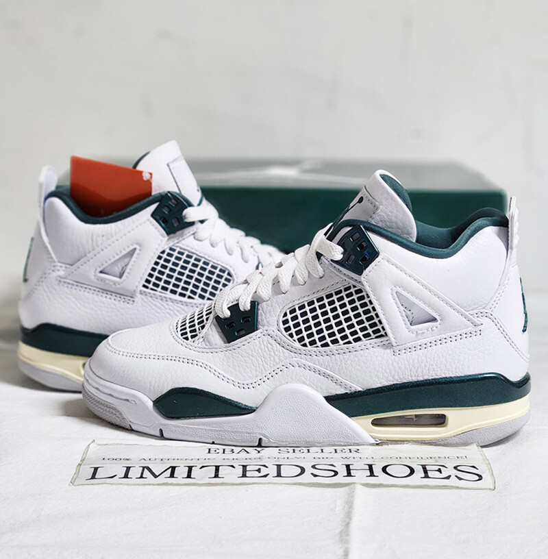 2024 Nike Air Jordan 4 Retro GS White Oxidized Green FQ8213 2024 Nike Air Jordan 4 Retro GS White Oxidized Green FQ8213