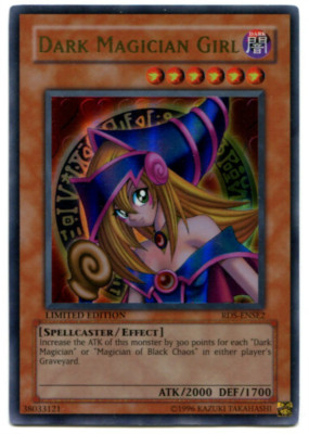 Yugioh Dark Magician Girl RDS-ENSE2 Limited Edition Ultra Rare YuGiOh ...