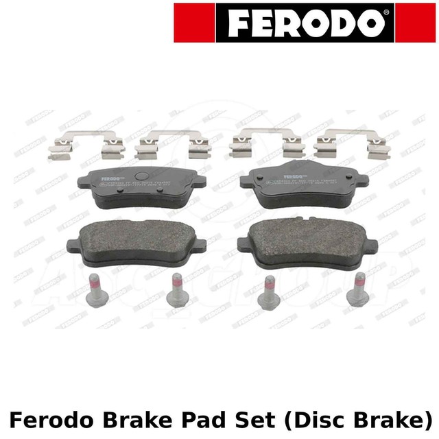 Ferodo Disc Brake Pad Set Rear FDB4587 0074208620 for MERCEDES MB for ...