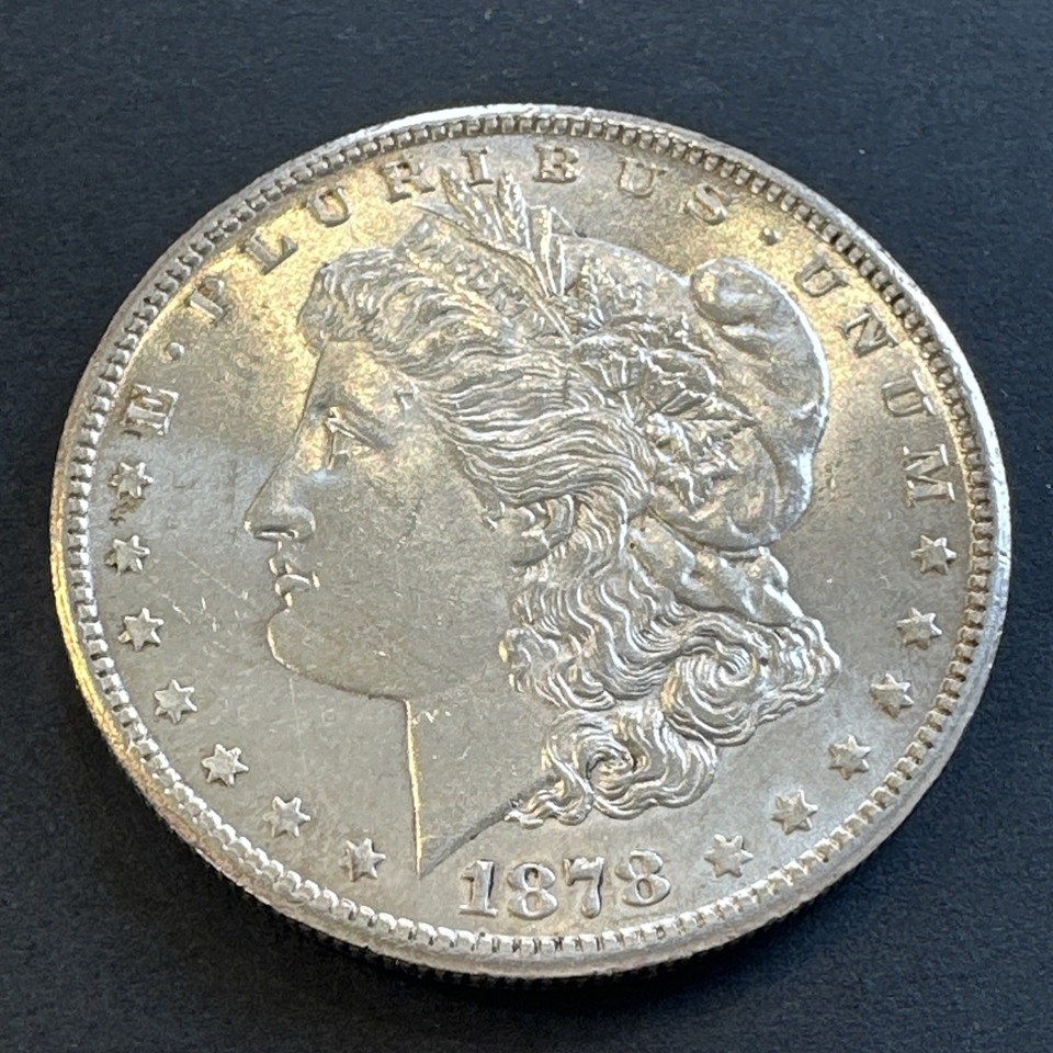 1878 S MORGAN SILVER DOLLAR - ONE (1) TOTAL U.S. SILVER COIN ...