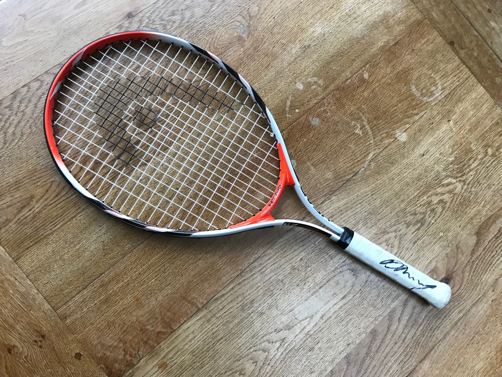 Andy Murray Signed Head Tennis Racquet, Genuine | eBay UK