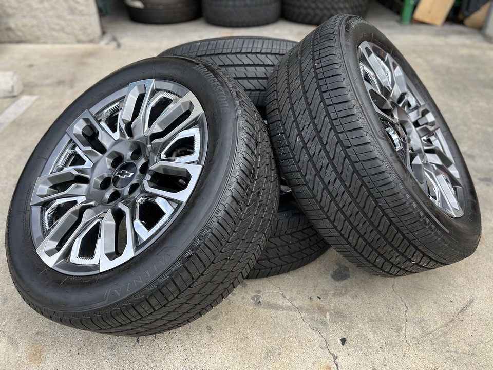 22” Chevy Tahoe Silverado Suburban High Country LTZ Wheels Rims Tires ...