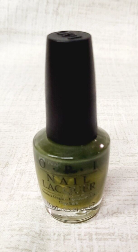 OPI SUZI THE FIRST LADY OF NAILS Olive Green Nail Polish Lacquer NL W55 ...