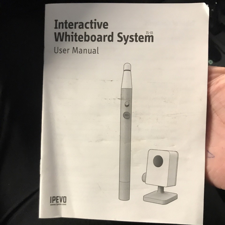 IPEVO Wireless Interactive Whiteboard System IW2 Draw Annotate Interact ...