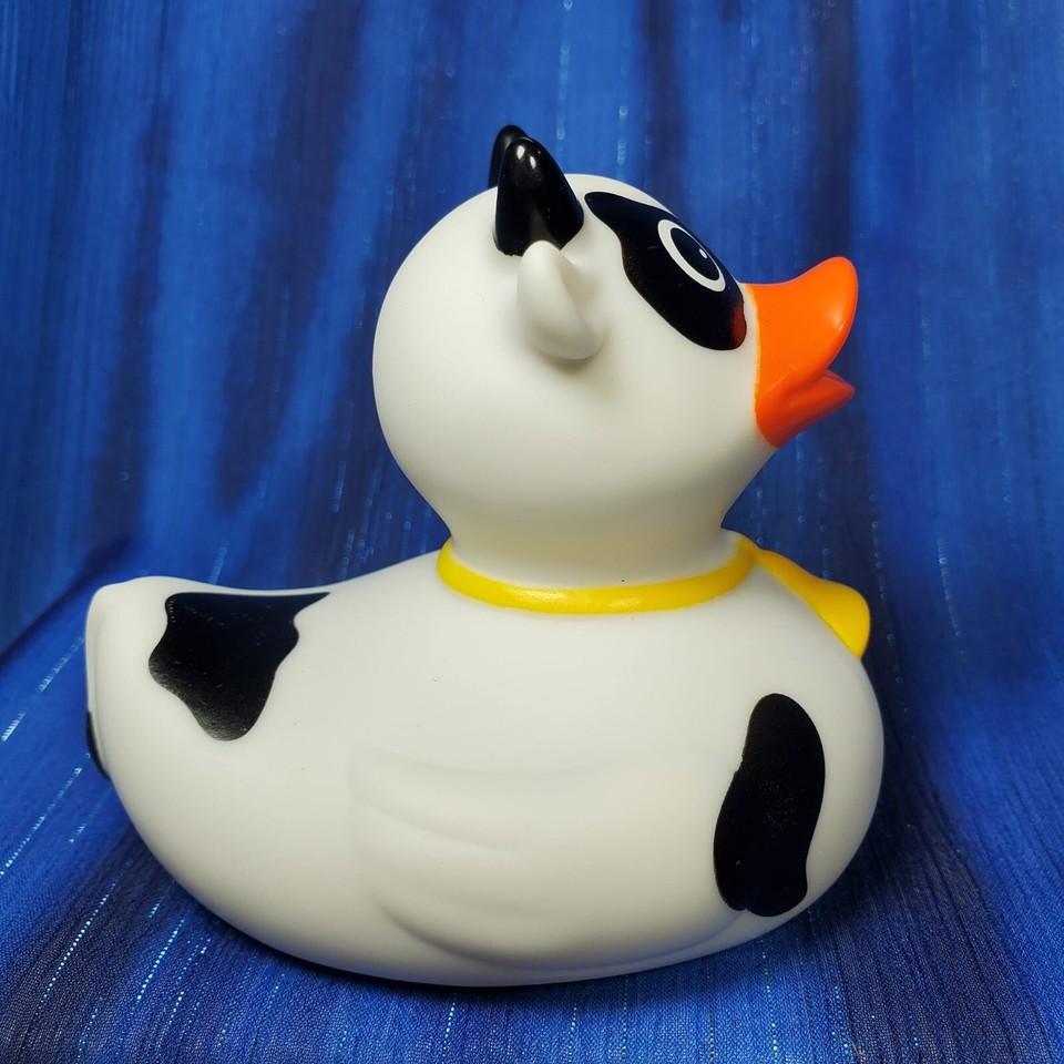 Cow with Cowbell Rubber Duck Farm from Factotum NEW | eBay
