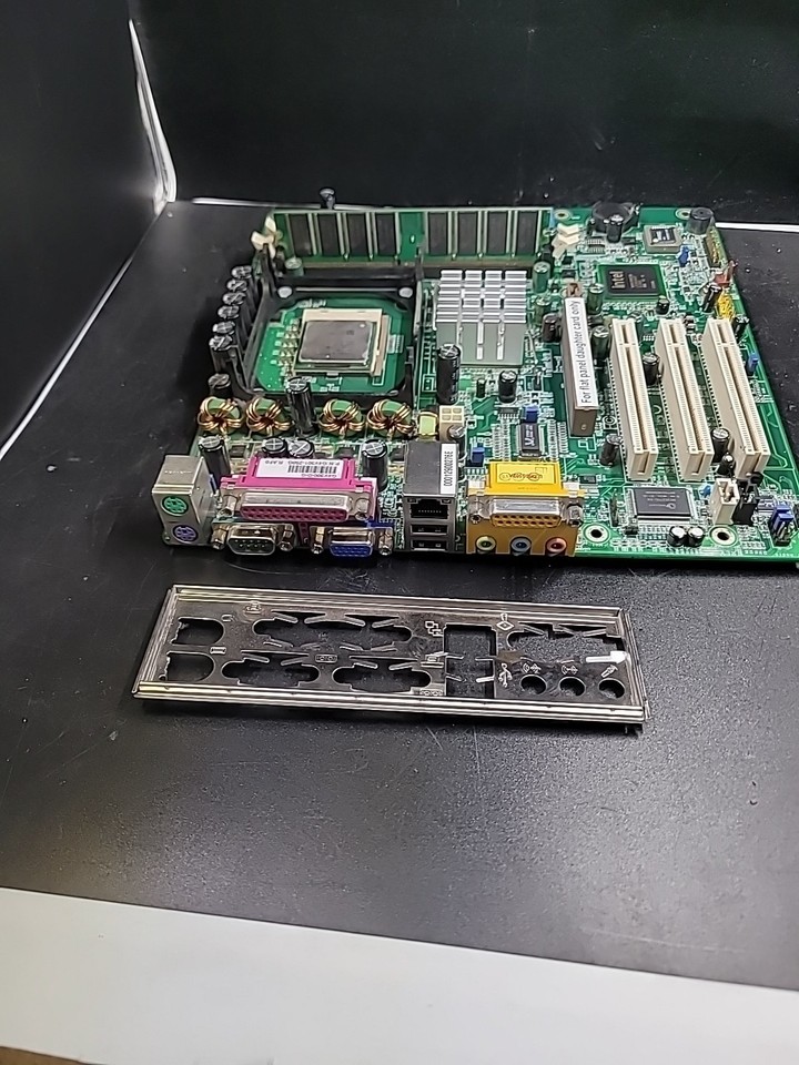 DFI Itox G4V300-D Socket 478 Micro ATX Industrial Motherboard With CPU ...