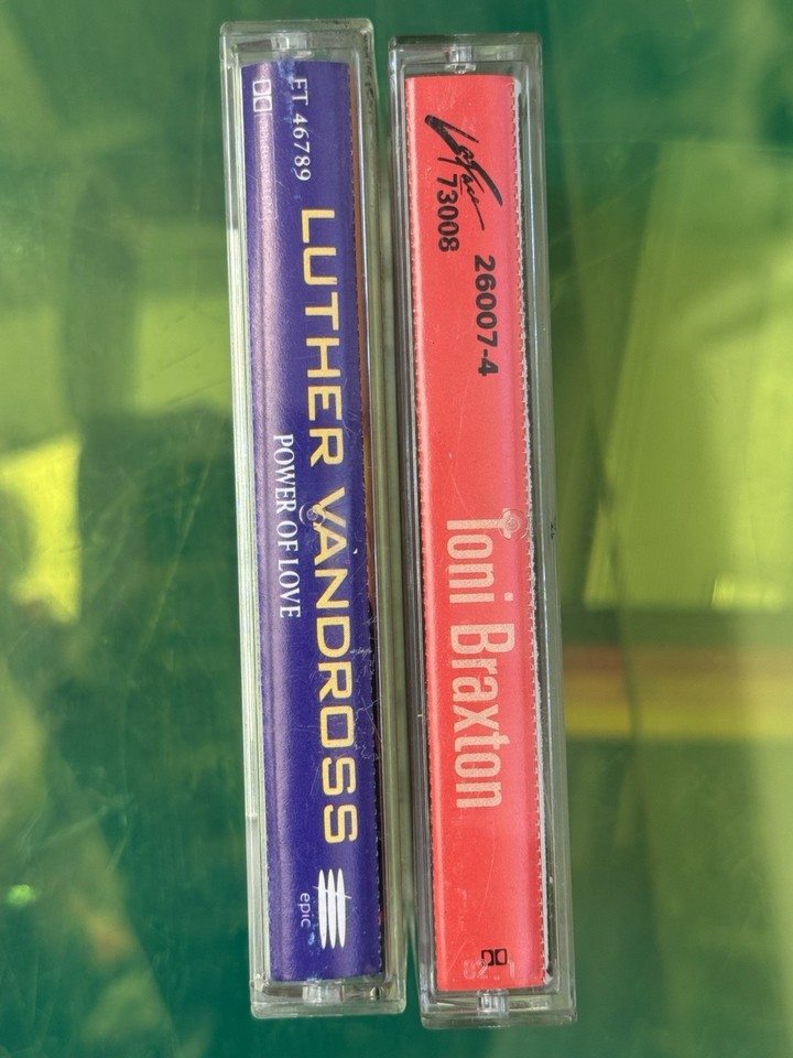 Luther Vandross Toni Braxton (Cassette, LaFace Records) RNB R&B Bundle ...