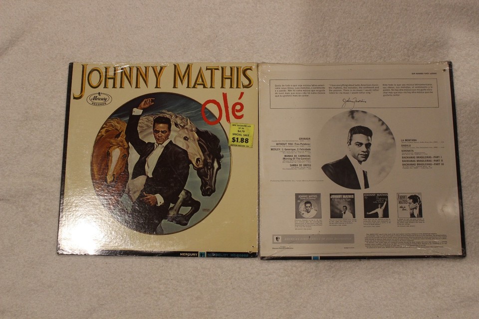 Johnny Mathis Ole' 1964 Mono LP NEW | eBay
