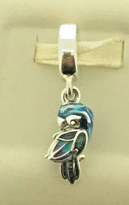 GENUINE PANDORA Jungle Paradise Parrot Dangle 791679C01 DELIVERY ...
