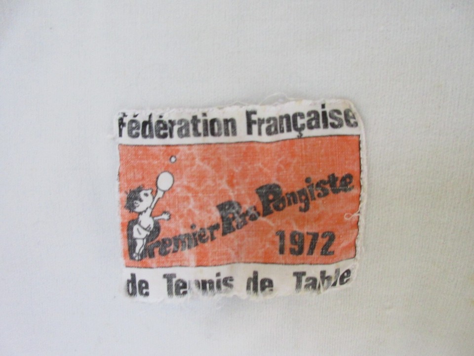 Veste Fédération Française Tennis de Table 1972 vintage PING-PONG ...