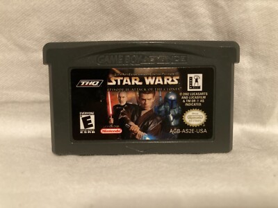 Star Wars Episode II Attack of the Clones (Nintendo GameBoy Advance ...