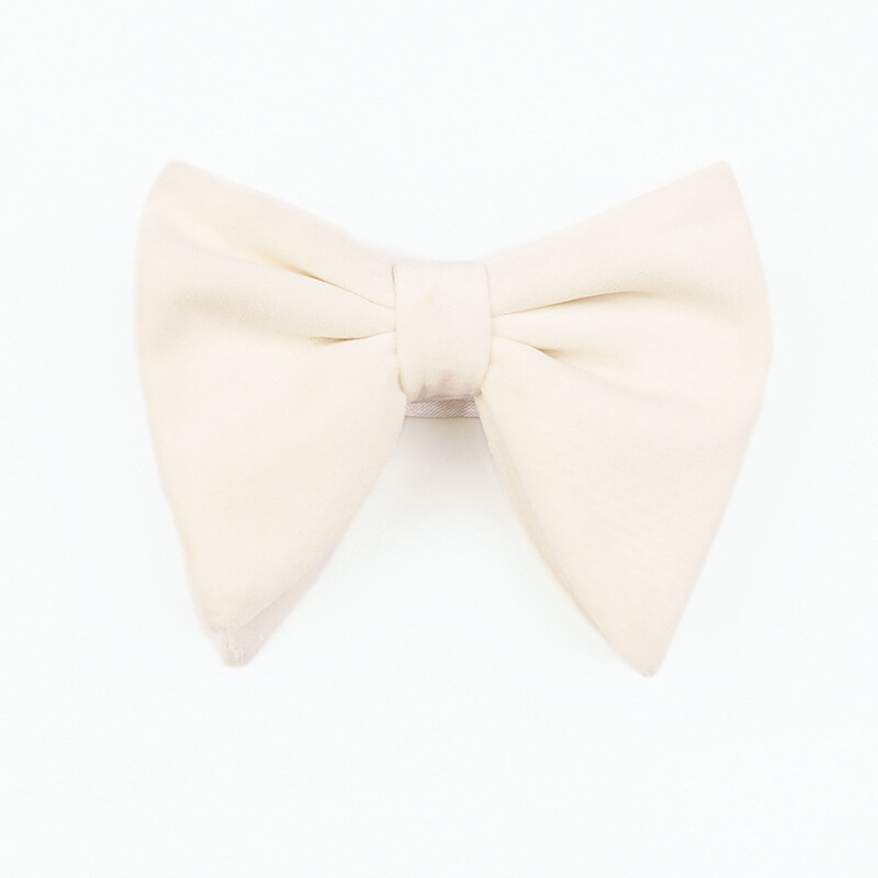 Mens Velvet Oversized Bow Tie Big Bowknot Pre-Tied Wedding Party Dinner ...