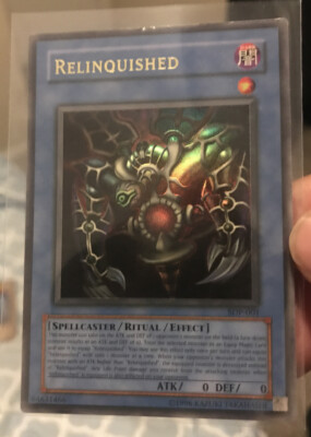 Relinquished Yu Gi Oh Card Holo First Edition | eBay