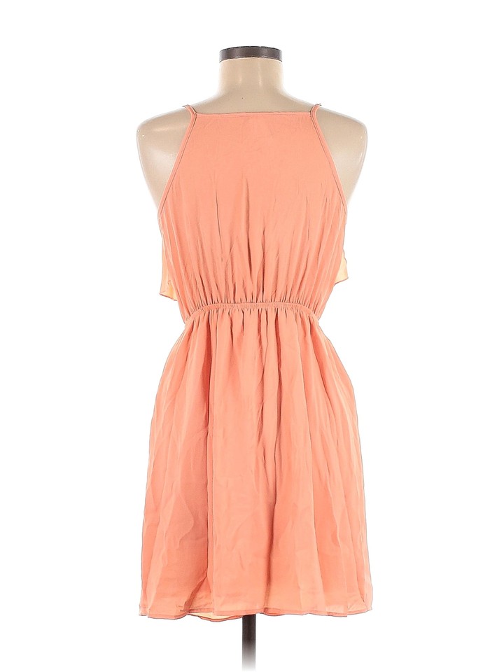 Hello Miss Women Orange Cocktail Dress M | eBay