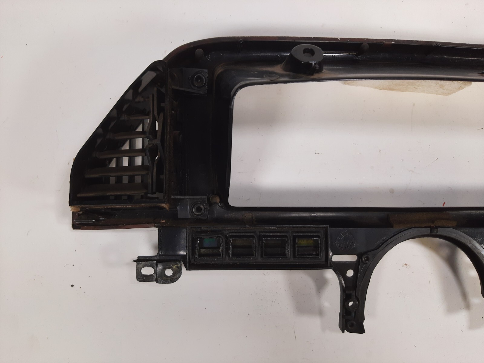 1987-1991 Ford F-150 F-250 Bronco Dash Trim Instrument Cluster Bezel ...