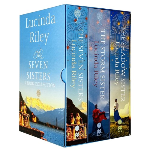 Lucinda Riley Seven Sisters 3 Book Slipcase Paperback free shipping | eBay