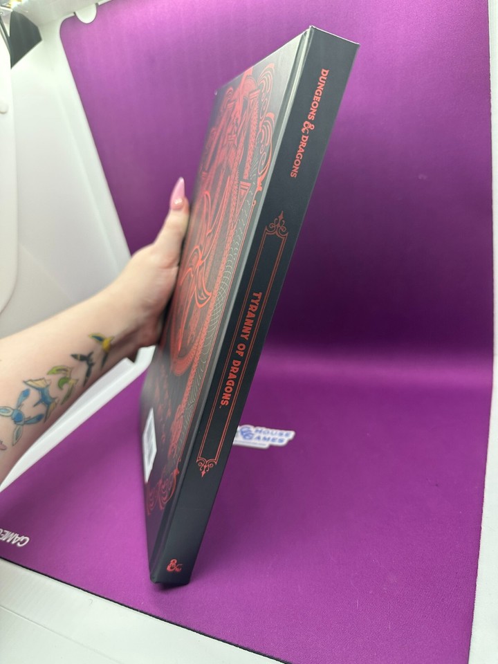 Dungeons & Dragons D&D Tyranny of Dragons Limited Ed Alt Cover 5E ...