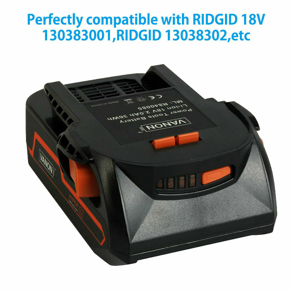 2PACK FOR RIDGID BATTERY 18V 3.0Ah HYPER Lithium R840085 R840087 ...