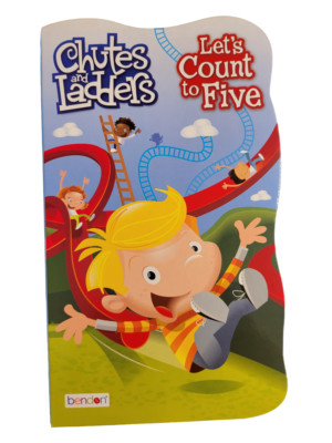 Bendon Board Book - New - Hasbro Chutes & Ladders Let's Count to Five ...