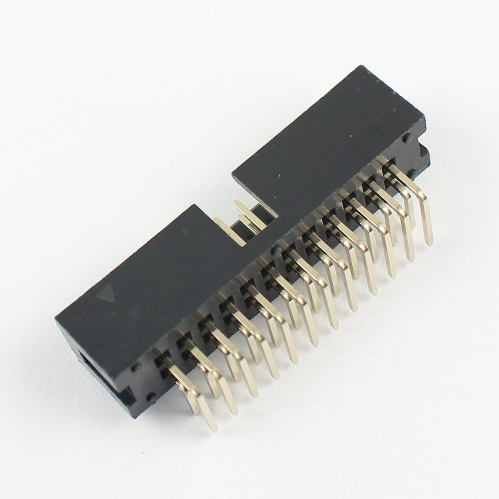 20Pcs 2.54mm 2x12 Pin 24 Pin Right Angle Male Shrouded IDC Box Header ...