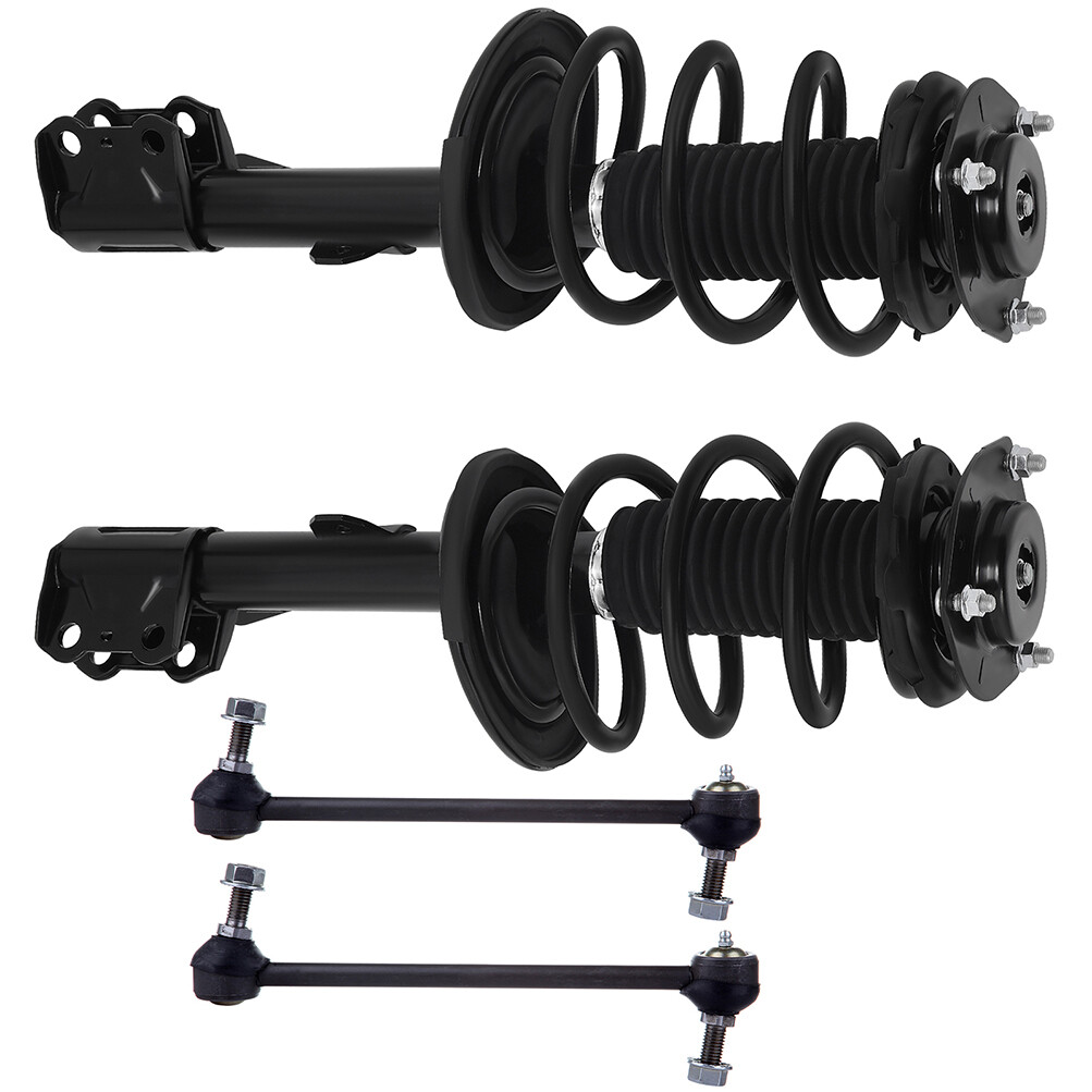 For 2008-2013 Toyota Highlander Front Struts & Sway Bar Links ...