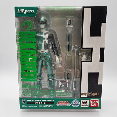 S.H.Figuarts Deka Green Tokusou Sentai Dekaranger Tamashii Web Figure Used #102 | eBay