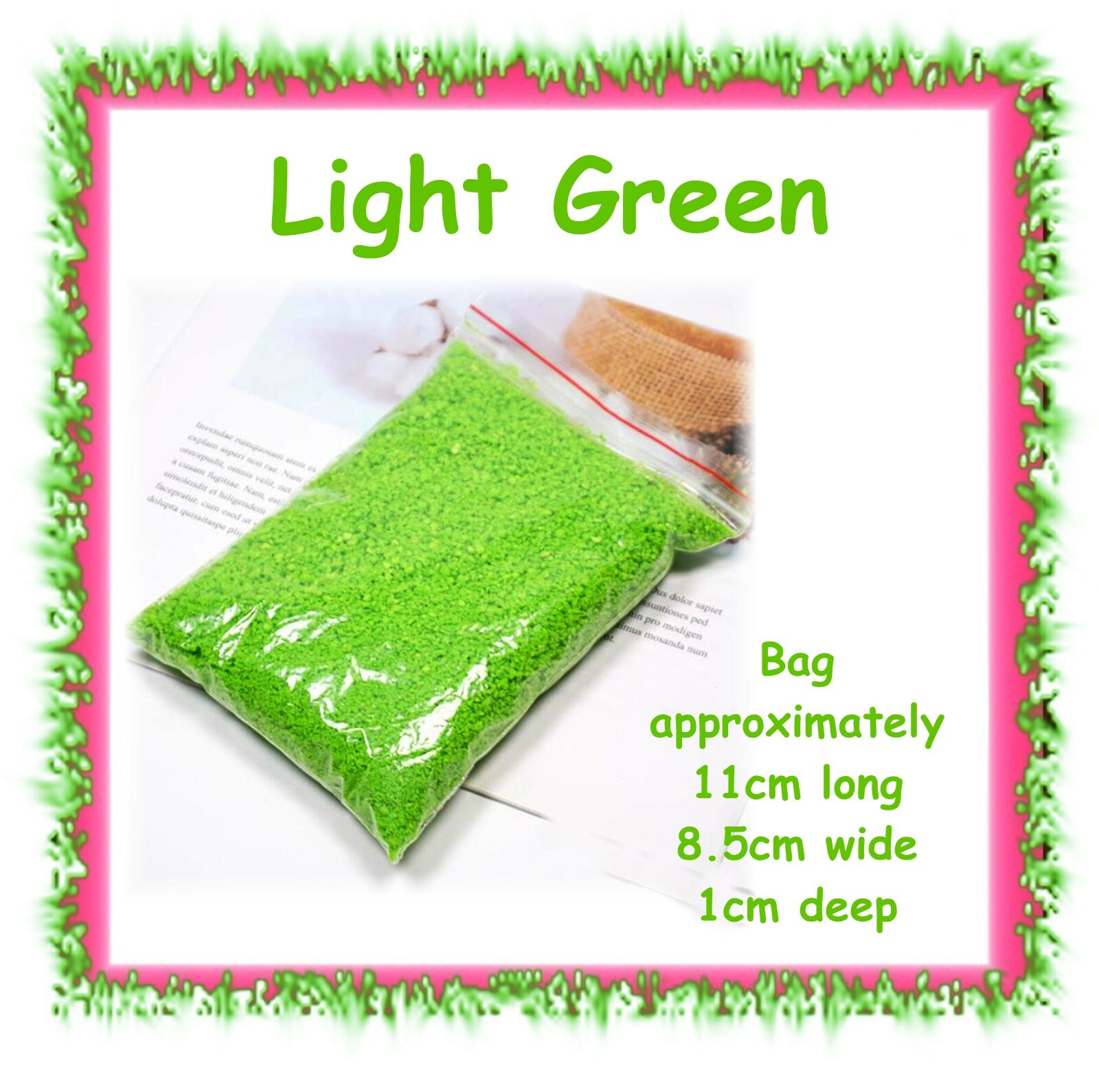 20g Model Artificial Tree / Grass / Moss Sponge Powder Miniature Fairy ...