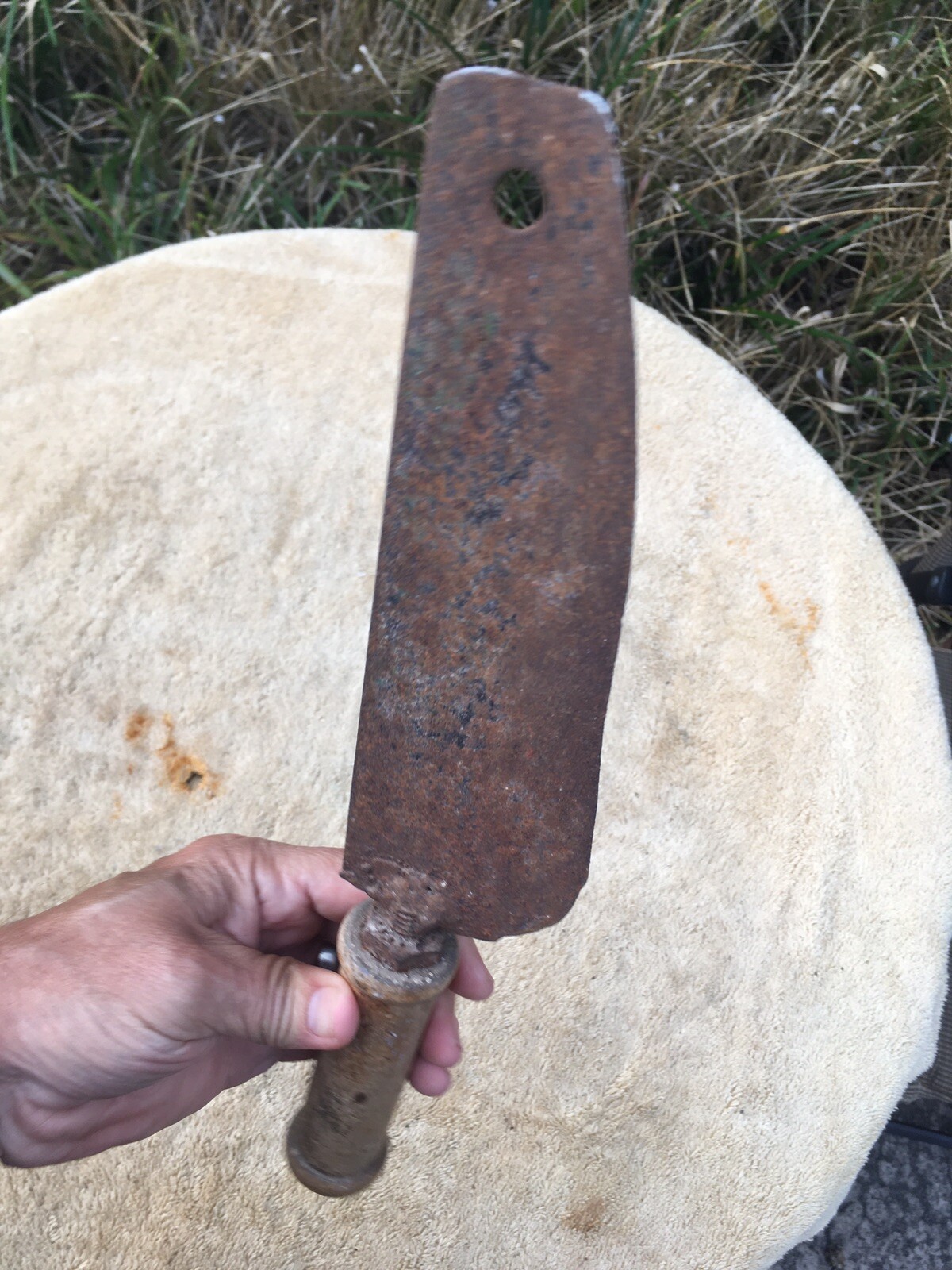 Vintage Early 1900’s WWI Trench Art Hand Made Sling Blade Knife France ...