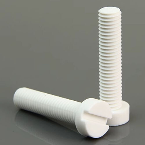 M2 PP Slotted Screw Cylindrical Head Screws Plastic Insulated Bolt 5mm ...