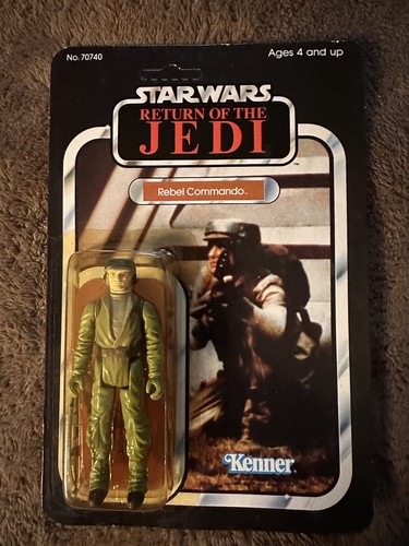 Star Wars Return Of The Jedi “Rebel Commando”Unpunched | eBay