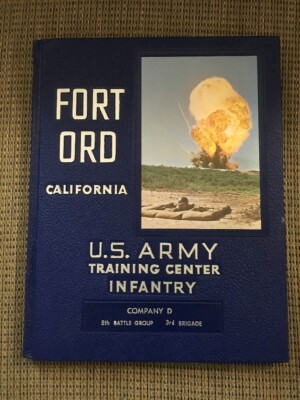 1964 Fort Ord Calif US Army Training Center Infantry 8th Battle Group ...