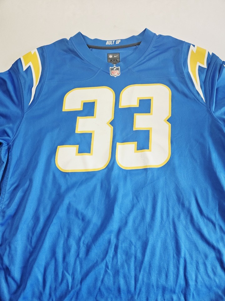 Derwin James Jr Nike NFL On Field Jersey Los Angeles Chargers #33 Sz ...