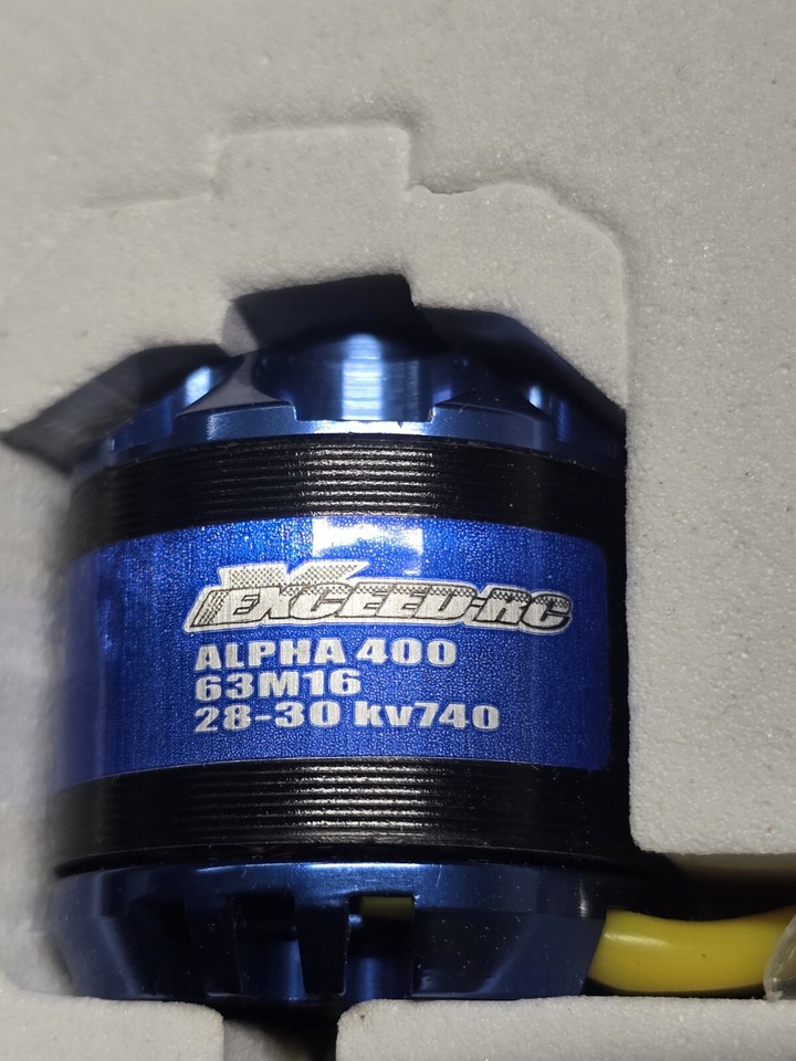 Exceed RC High Performance Brushless Motor Alpha 400 740kv | eBay