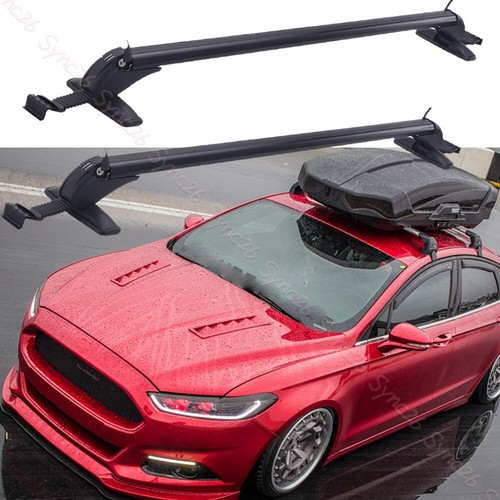 FOR Ford Fusion 2006-2020 Cross Bar Luggage Carrier W/ Lock 43.3" Top ...